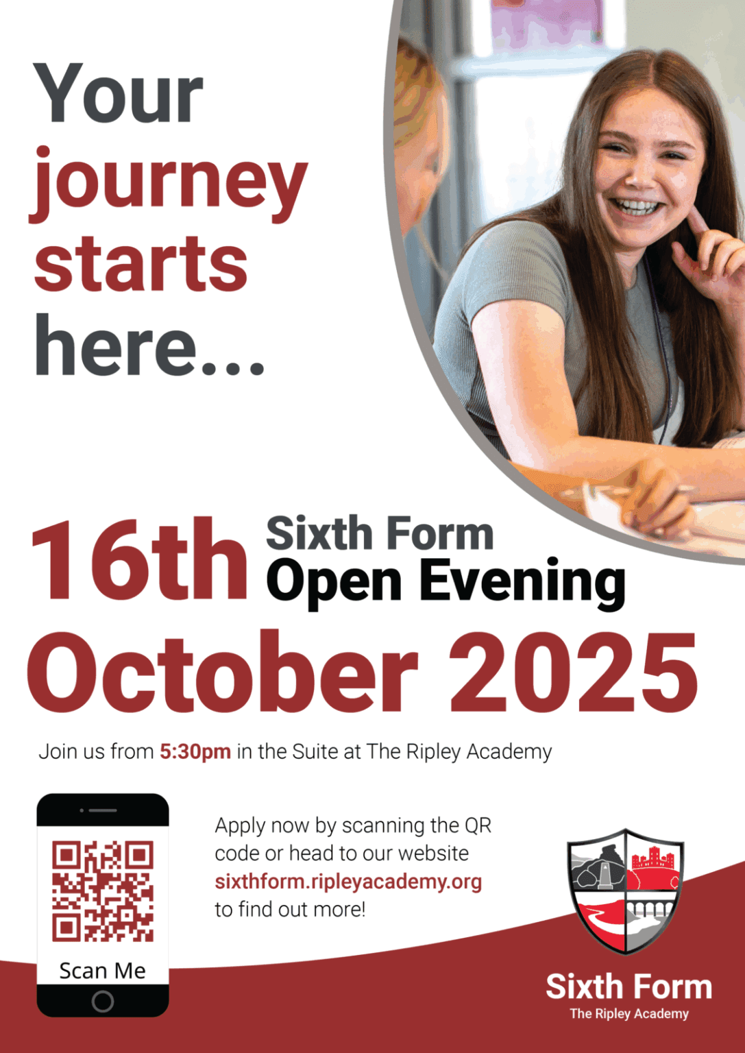 Open Evening 2025 - The Ripley Sixth Form
